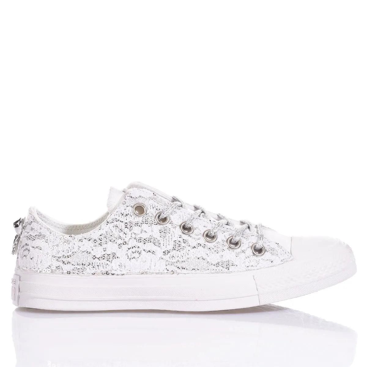 Converse Ox Glamour White